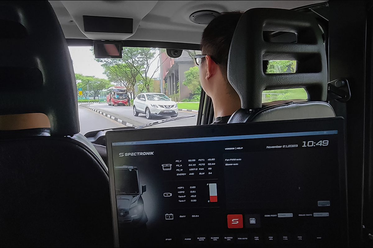 Cruiser Hydrogen Fuel Cell Vehicle | Spectronik | Hydrogen Fuel Cells