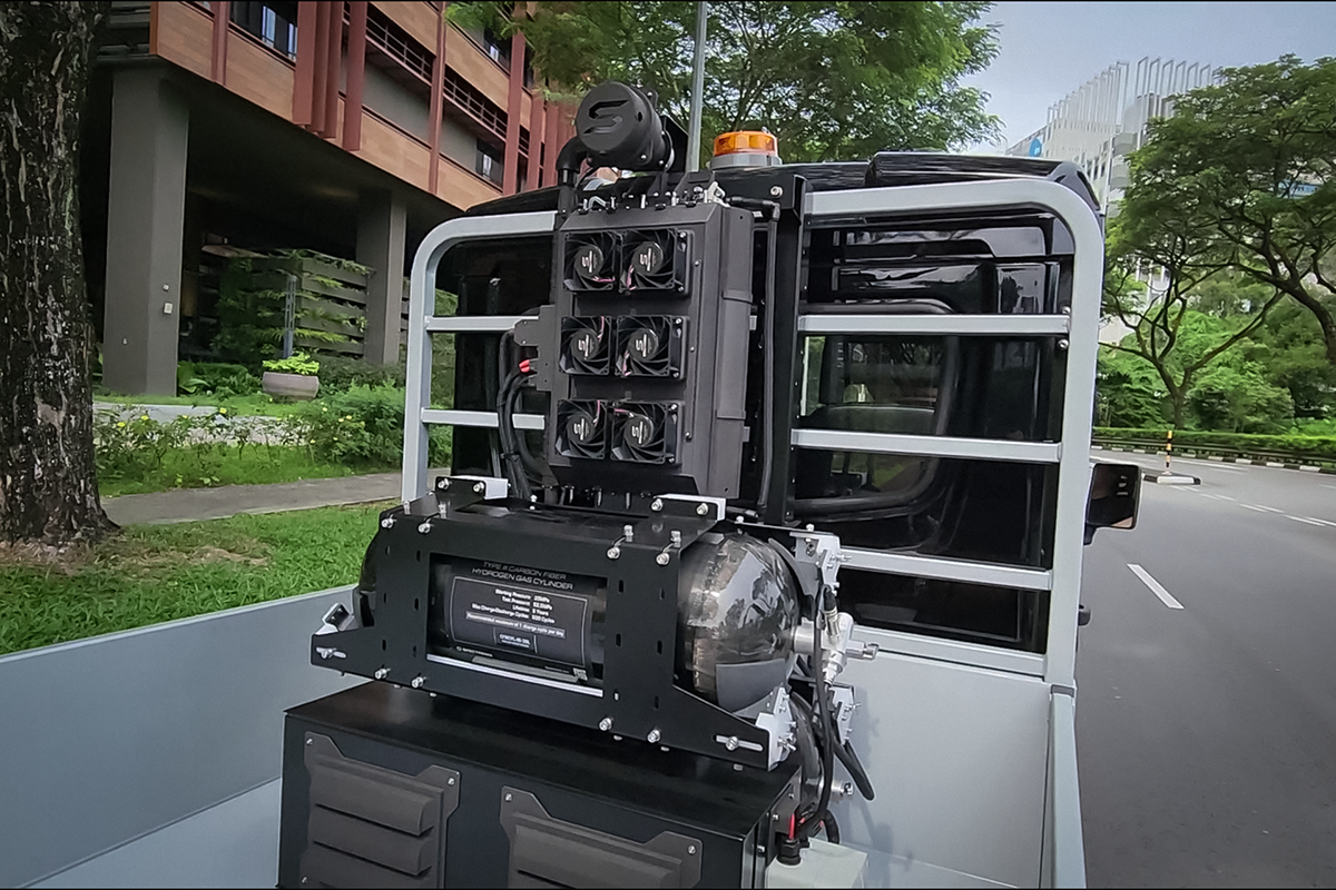 Cruiser Hydrogen Fuel Cell Vehicle | Spectronik | Hydrogen Fuel Cells